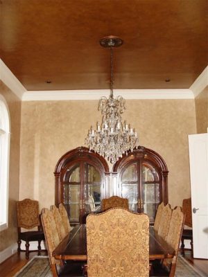 22 Modern Wall and Ceiling Designs Adding Bronze Color to Interior ...