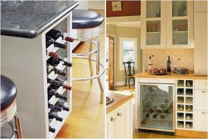 25 Modern Ideas for Wine Storage in Your Kitchen and Dining Room