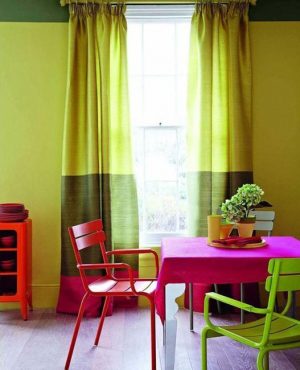 Modern Interior Design Trend Influenced by Color Block Style in Fashion