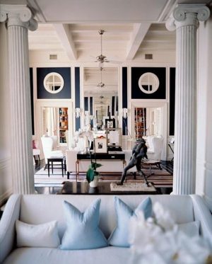 35 Modern Interior Design Ideas Incorporating Columns into Spacious ...