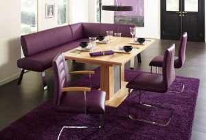 Modern Interior Design and Decor in Purple Color Shades
