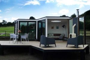 Compact Modern Houses with Modular Structure Designed for Growing Young ...