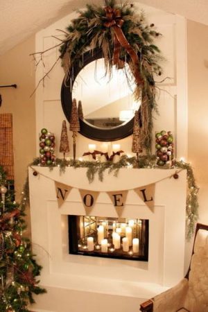 22 Country Christmas Decorating Ideas Enhanced with Recycled Crafts and ...