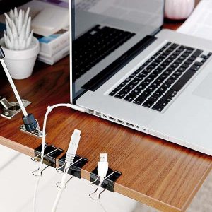 Creative Wire Organizers Adding Decorative Accents to Modern Office Designs