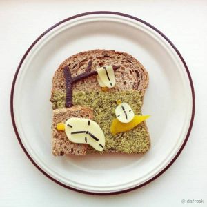 Food Decoration, Art and Design Ideas Creating Colorful Snacks