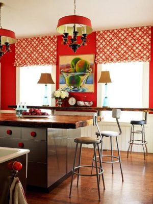 25 Stunning Red Kitchen Design and Decorating Ideas