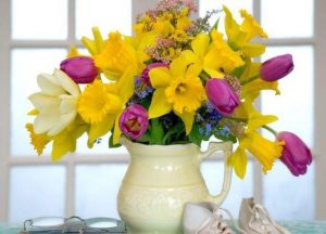 22 Ideas for Spring Home Decorating with Flowers, Simple Flower ...