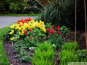 Spring Garden Design, 25 Spring Flower Beds and Yard Landscaping Ideas