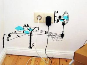 20 Modern Wall Decoration Ideas Creating Cable Artworks