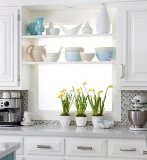 25 Creative Window Decorating Ideas with Open Shelves, Space Saving ...