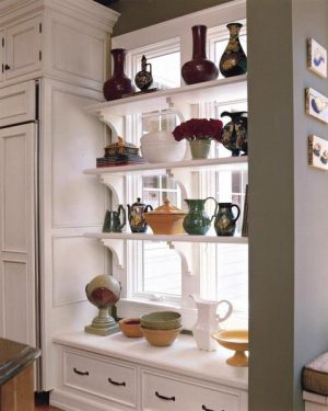 25 Creative Window Decorating Ideas with Open Shelves, Space Saving ...