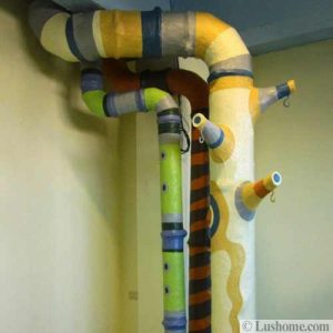 45 Unique Furniture and 15 Small DIY Projects Using Pipes for Interior ...