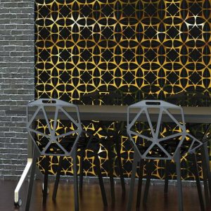 Weightless Stone and Metal Tiles Adding Fabulous Decoration Patterns to ...