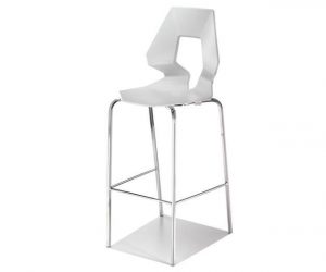 Modern Bar Stools and Kitchen Countertop Stools in Stylish Angular Shapes