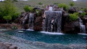 Amazing Natural Swimming Pool in Utah, Outdoor Living at Its Finest