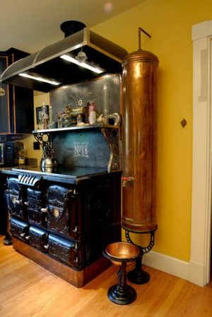 20 Ways to Reuse and Recycle Old Kitchen Stoves for Home Decorating