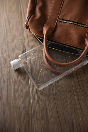 Slim Reusable Bottle, Space Saving and Green Design Idea