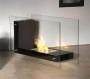 25 Spectacular Glass Fireplaces Offering Unobstracted Views of Flame