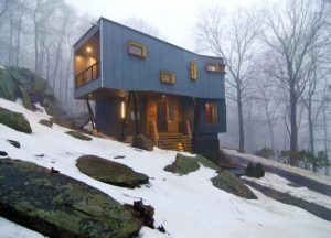 Beautiful Modern House Designs in Snow Country