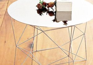 Modern Interior Design with Symbolic Geometric Shapes and Forms