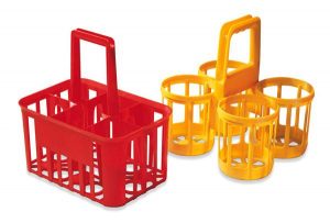Simple Plastic Bottles Carrier, New Design to Encourage Recycling