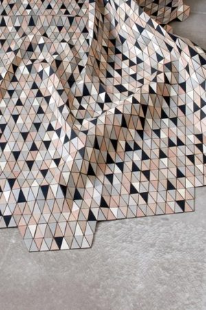 Wooden Textiles in Origami Designs to Celebrate Geometric Trends in ...