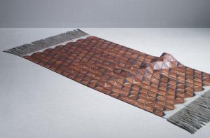 Wooden Textiles in Origami Designs to Celebrate Geometric Trends in ...