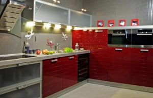 25 Modern Ideas to Make Kitchen Design Dynamic and Unique with Red Color