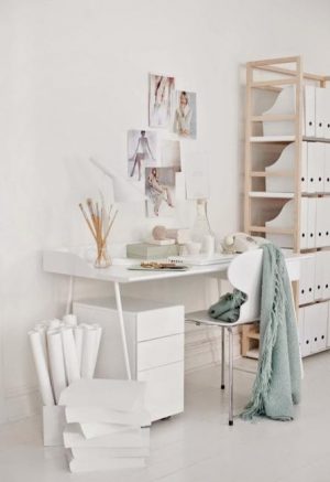 22 Space Saving Storage Ideas for Elegant Small Home Office Designs