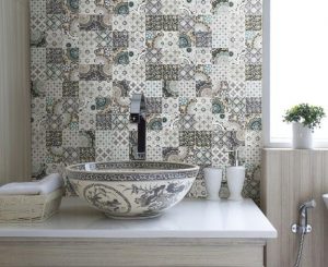 Patchwork Tile Designs, Beautiful Bathroom and Kitchen Backsplash Ideas