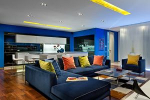 Colorful Modern Interior Design and Inspiring Rich Decor, Color ...