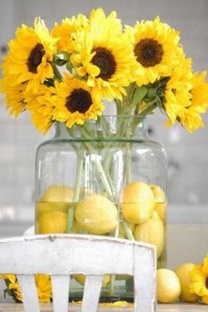 25 Creative Floral Designs with Sunflowers, Sunny Summer Table ...