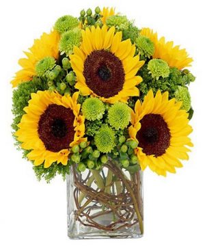25 Creative Floral Designs with Sunflowers, Sunny Summer Table ...