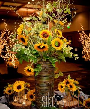 25 Creative Floral Designs with Sunflowers, Sunny Summer Table ...