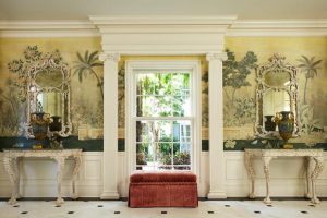 Modern Interior Design with Decorative Pilasters Adding Classic Chic to ...