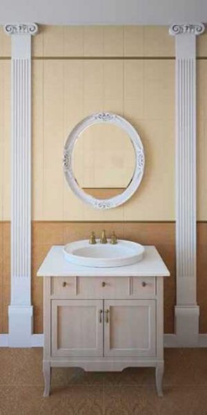 Modern Interior Design with Decorative Pilasters Adding Classic Chic to ...