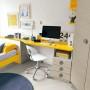 25 Student Desk Designs and Studying Area Ideas Pairing Functionality ...