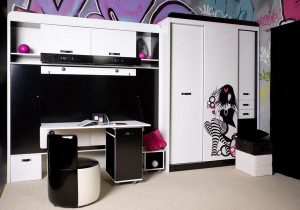 25 Student Desk Designs and Studying Area Ideas Pairing Functionality ...