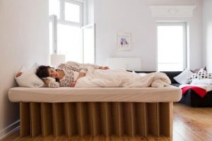 Cardboard Beds Offering Simple and Light Furniture Design for ...