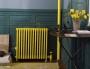 Modern Interior Decorating with Colorful Radiators and Attractive ...