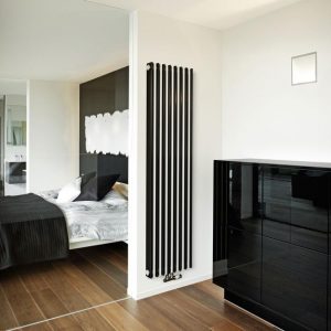 Modern Interior Decorating with Colorful Radiators and Attractive ...