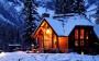Metal, Glass and Wood Homes in Snow, Modern House Designs