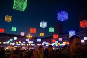 Christmas Lights Around the World Setting Festive Mood for Winter Holidays