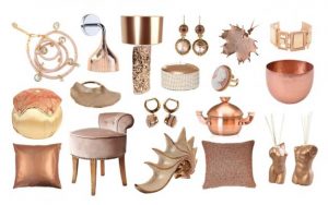 Majestic Copper Accents Bringing Comfy Modern Color in Interior Design