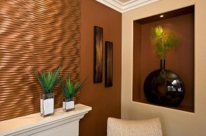 Majestic Copper Accents Bringing Comfy Modern Color in Interior Design
