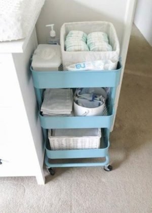 25 Attractive Storage Ideas for Beautiful Baby Room Decor