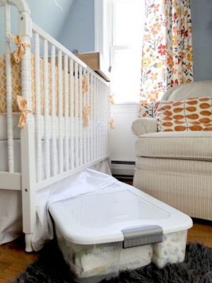 25 Attractive Storage Ideas for Beautiful Baby Room Decor