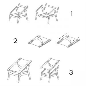 Designer Chairs to Make for Your Home, DIY FABrics Plywood Chairs