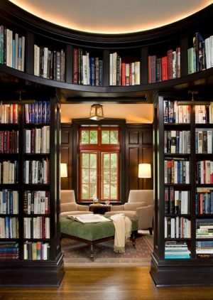 15 Home Library Design Ideas Creating Spectacular Accent Walls