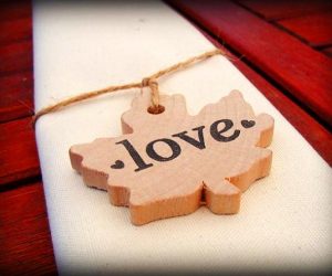 Red and White Decorating with Maple Leaves Accents for Canada Day